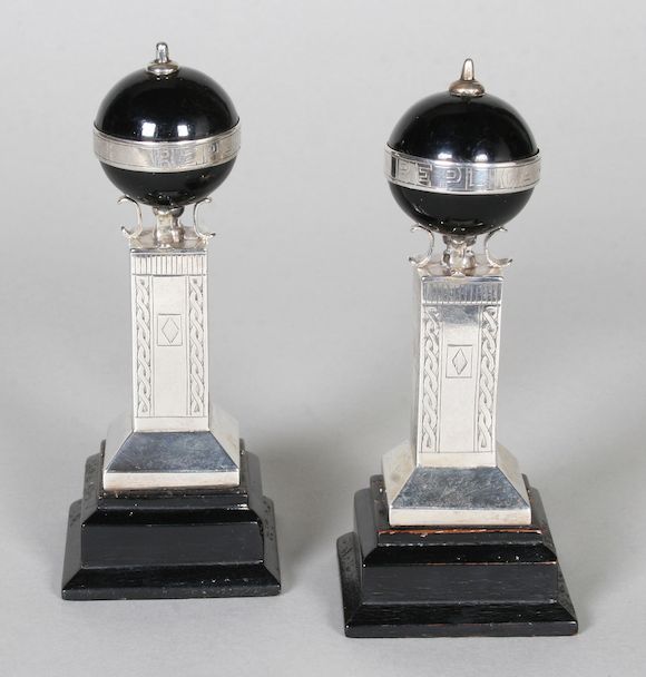 Bonhams : Of Irish Interest: A pair of desk ornaments Dublin, 1949, (2)
