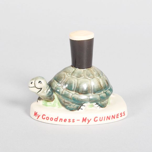 Bonhams : A Guinness advertising Tortoise by Carlton Ware