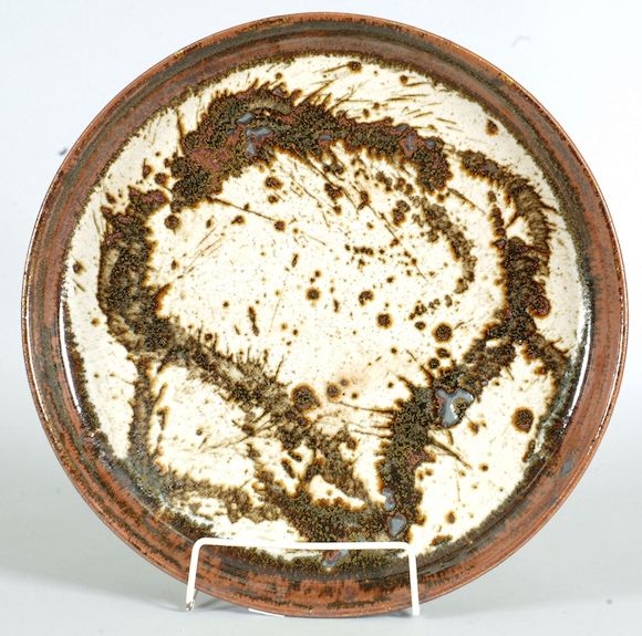Bonhams : Barbara Cass a large Dish Diameter 39cm (5 1/4in.)