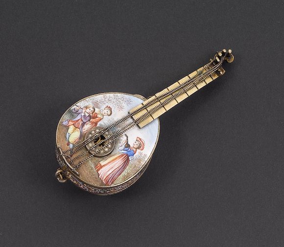 Bonhams : A late 19th century Austrian silver gilt and enamelled ...