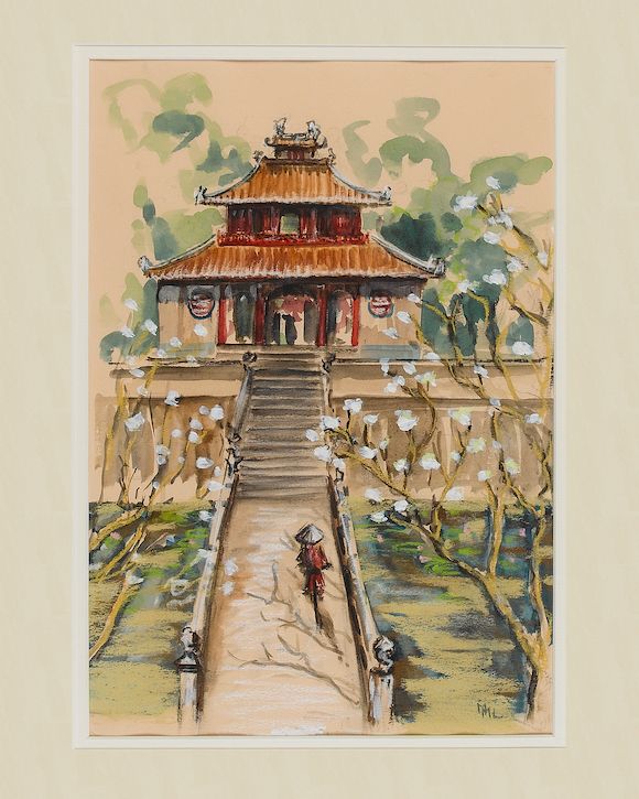 Bonhams : MOURNE MACKAY-LEWIS born 1967, a pastel and watercolour