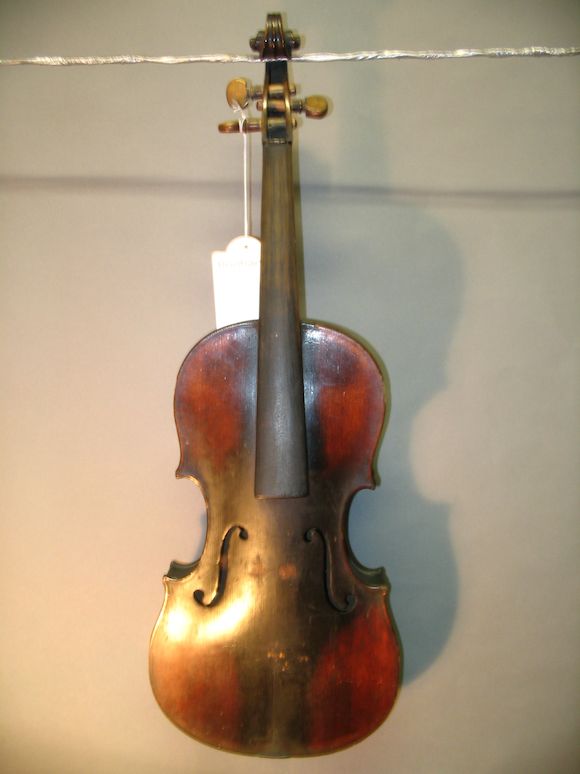 Bonhams : A Saxon Violin circa 1860
