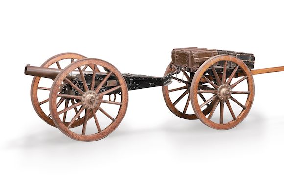 Bonhams : A 7-Pounder 200 Lbs. R.M.L. Mark IV Mountain Gun And Limber