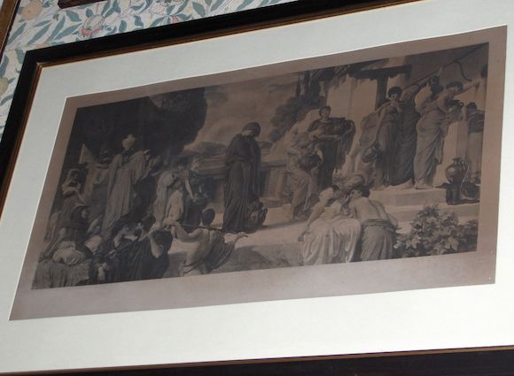 Bonhams : After FREDERICK LORD LEIGHTON Captive Andromache photogravure ...