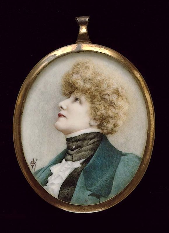 Bonhams : Miss Ethel Karuth (British, fl.1901-1910) Sarah Bernhardt ...
