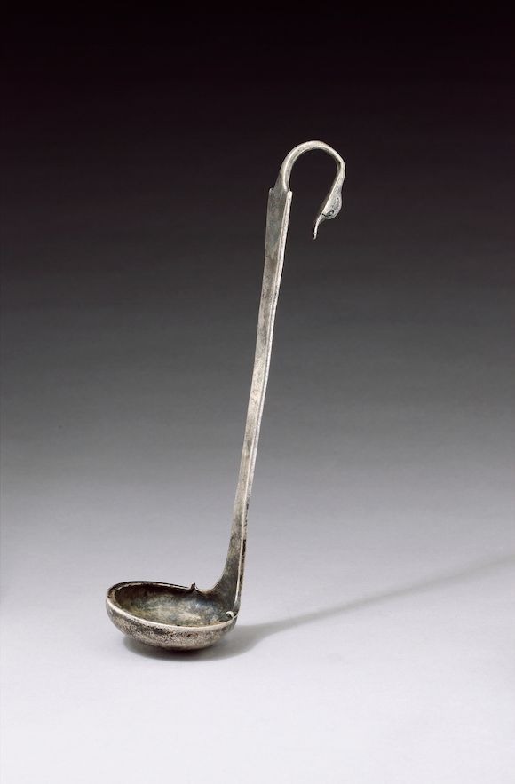 Bonhams : A Roman silver ladle