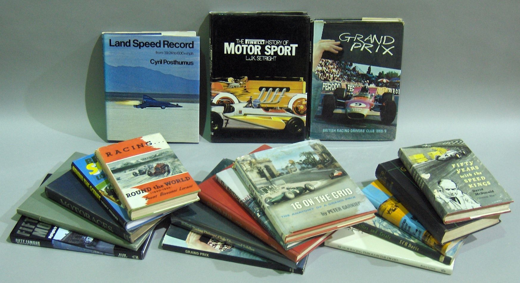 Bonhams Cars : A collection of motor racing books,