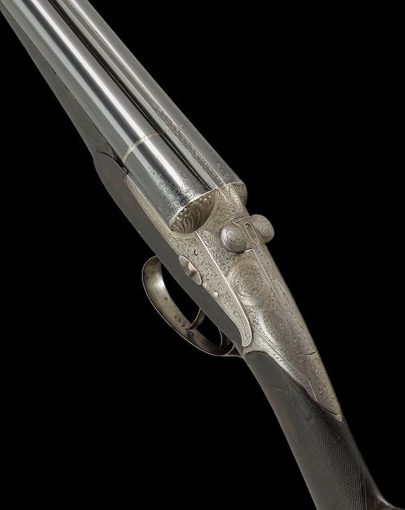 Bonhams : A 12-bore sliding-breech gun by Darne, no. 314 In a satchel ...