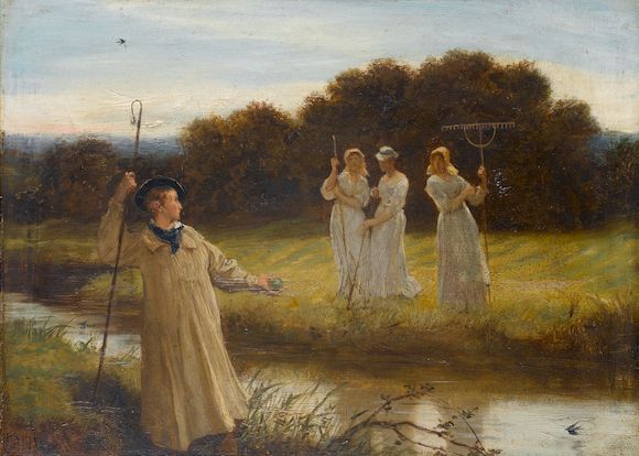 Bonhams : Philip Richard Morris, ARA (British, 1836-1902) The choice of ...