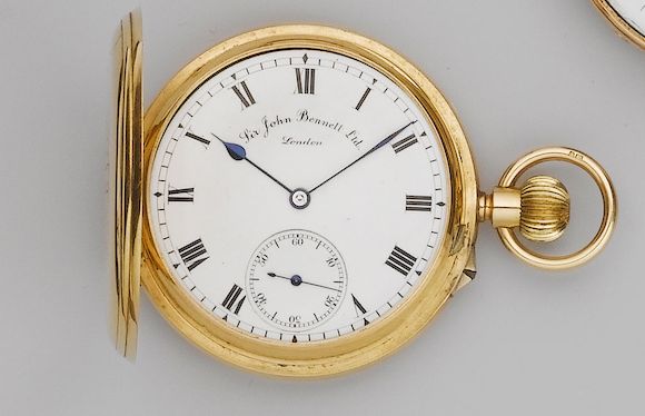 Bonhams : Sir John Bennett Ltd. An early 20th century 18ct gold full ...