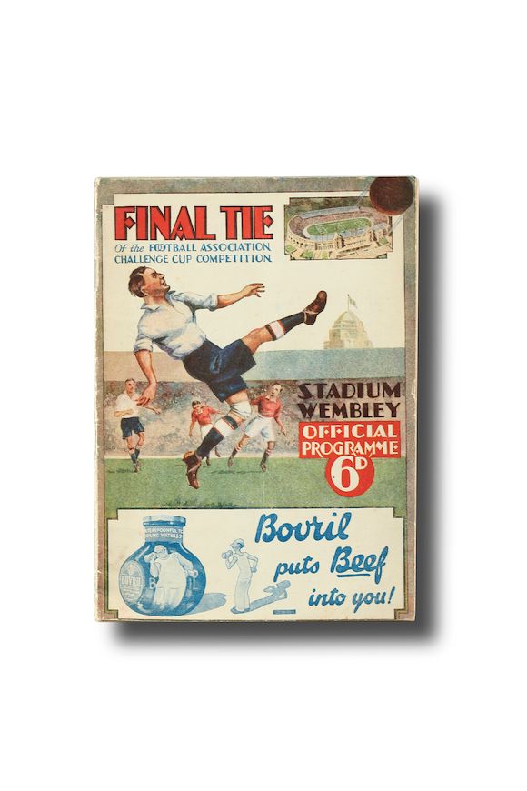 Bonhams : 1932 F.A. Cup Final programme