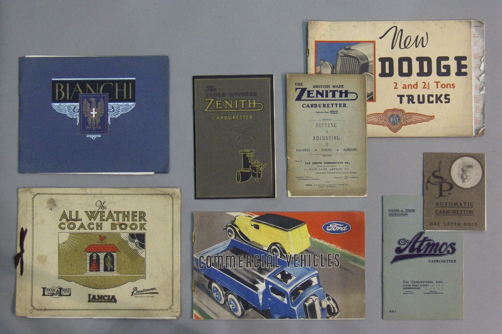 Bonhams Cars : A quantity of 1920s motoring ephemera,