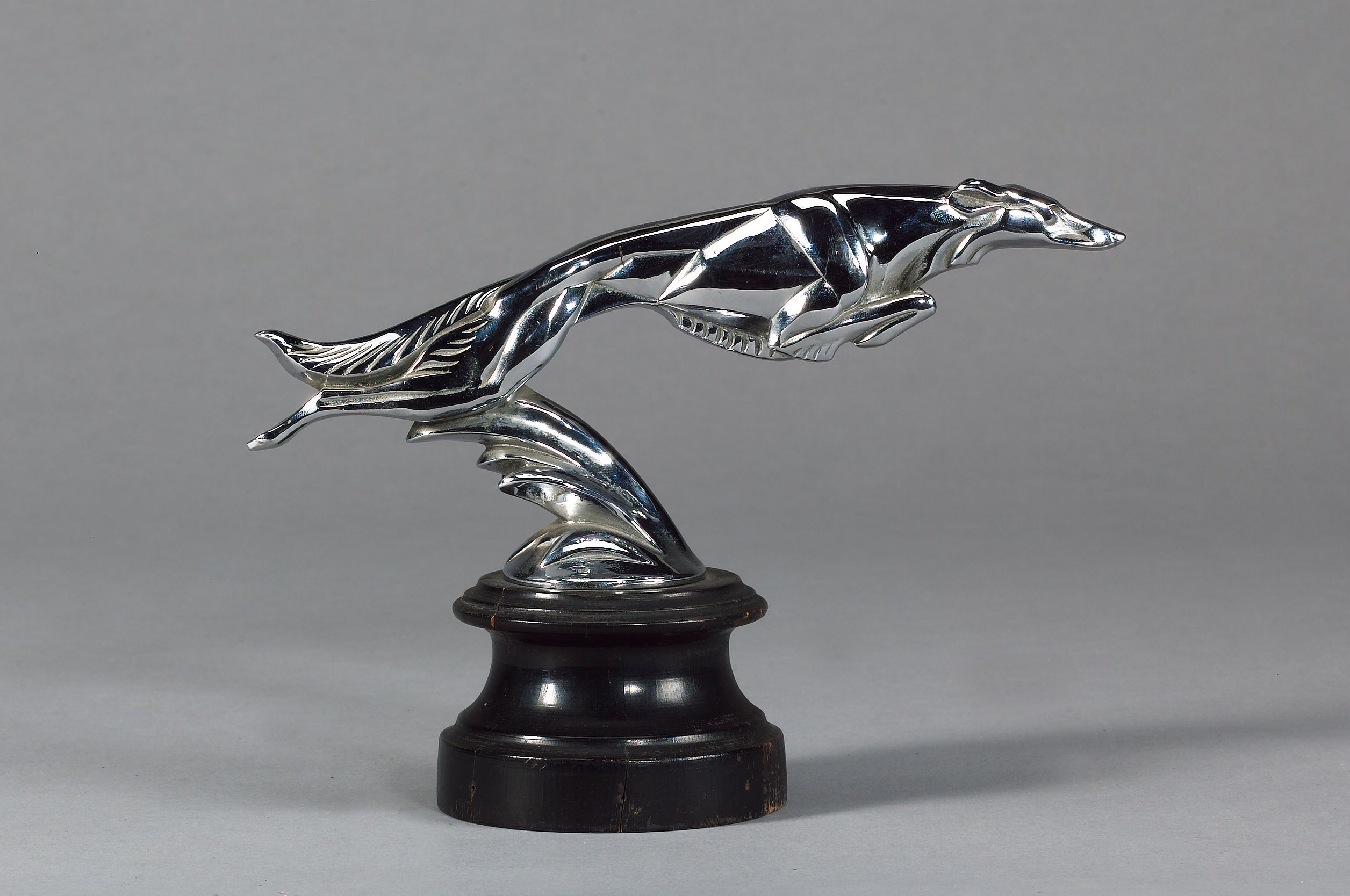 Bonhams Cars : A Lorraine Dietrich Greyhound car mascot by Casimir Brau,