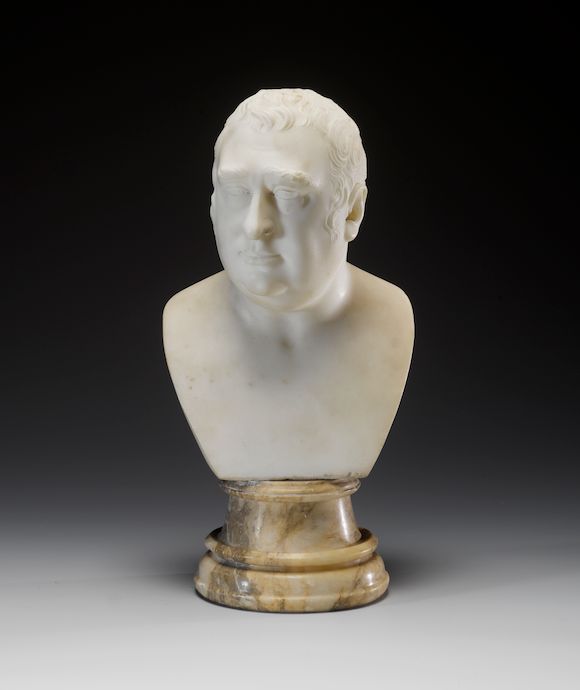 Bonhams : Charles James Fox (1749-1806) Marble portrait bust, after ...