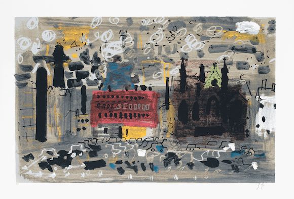 Bonhams : John Piper C.H. (British, 1903-1992) Halifax Screenprint ...