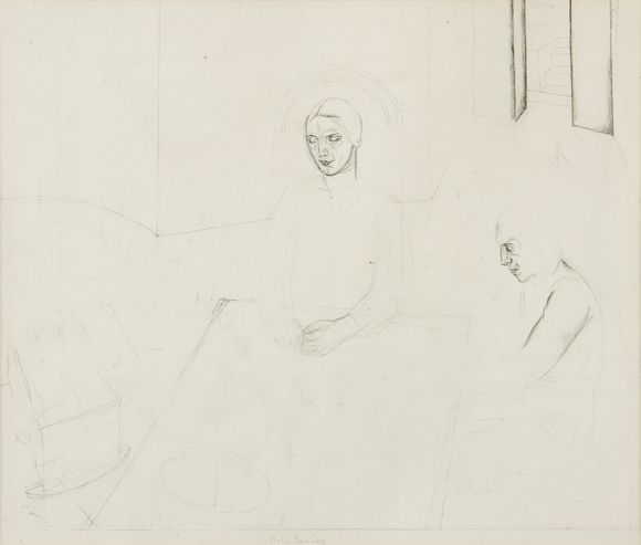 Bonhams : Edward MacEwan Baird (British, 1904-1949) Holy family ...