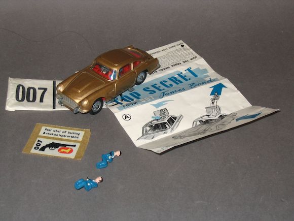Bonhams : Corgi 261 James Bond Aston Martin,