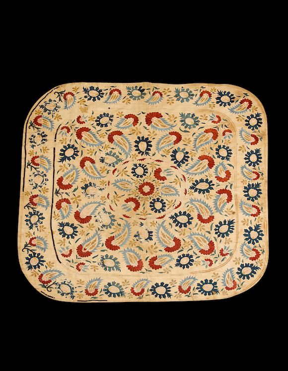 Bonhams : An Ottoman Turban Cover (kavuk ortüsü) Turkey, 18th Century