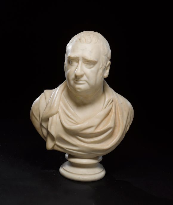 Bonhams : Charles James Fox (1749-1806) Marble portrait bust by studio ...