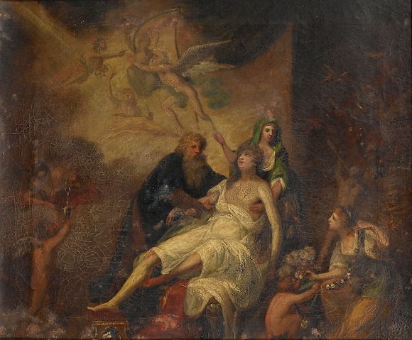 Bonhams : John Graham (Edinburgh 1754-1817) The Apotheosis of a male ...