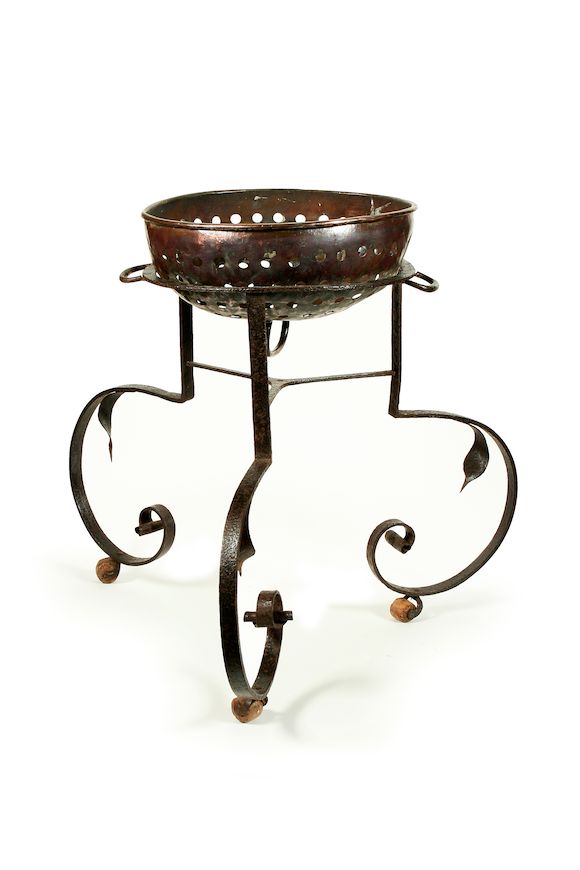 Bonhams : A large and impressive early 18th Century wrought iron ...
