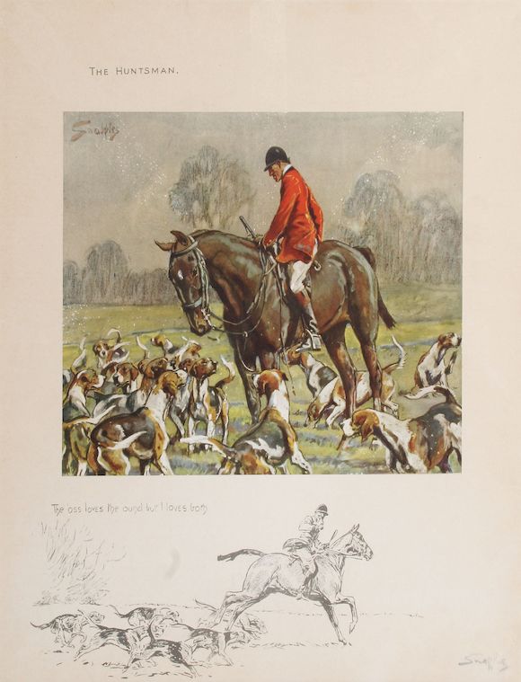 Bonhams : Charlie Johnson Payne, 'Snaffles' (British, 1884-1967) 'The ...