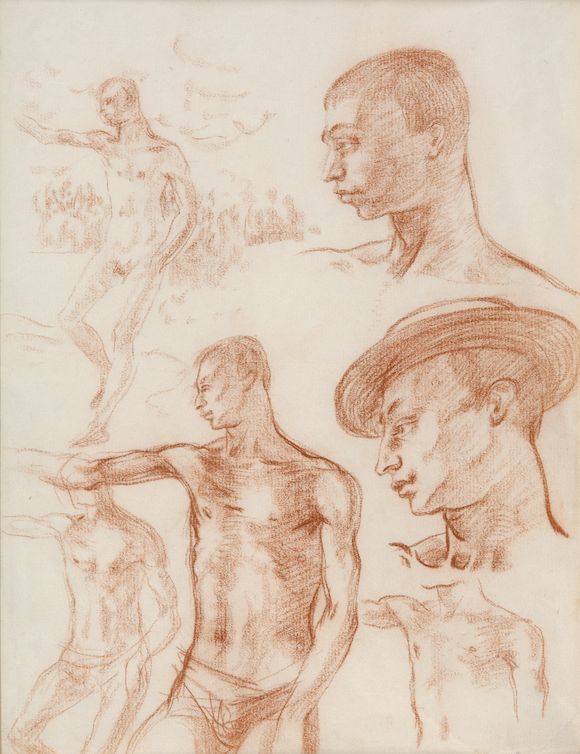 Bonhams : Robert Colquhoun (British, 1914-1962) Academic studies of ...