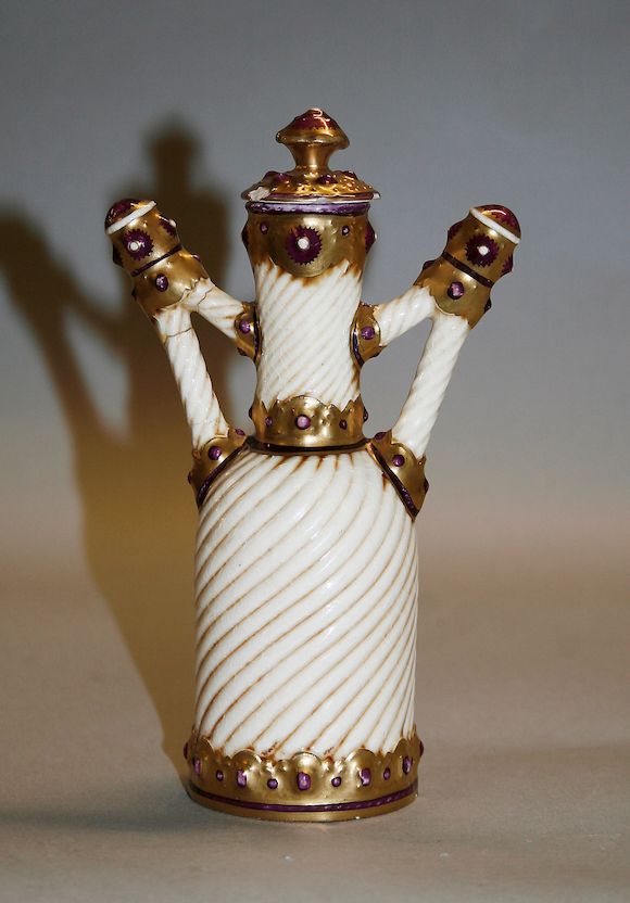 Bonhams : A Zsolnay/Pecs scent bottle 20th Century,