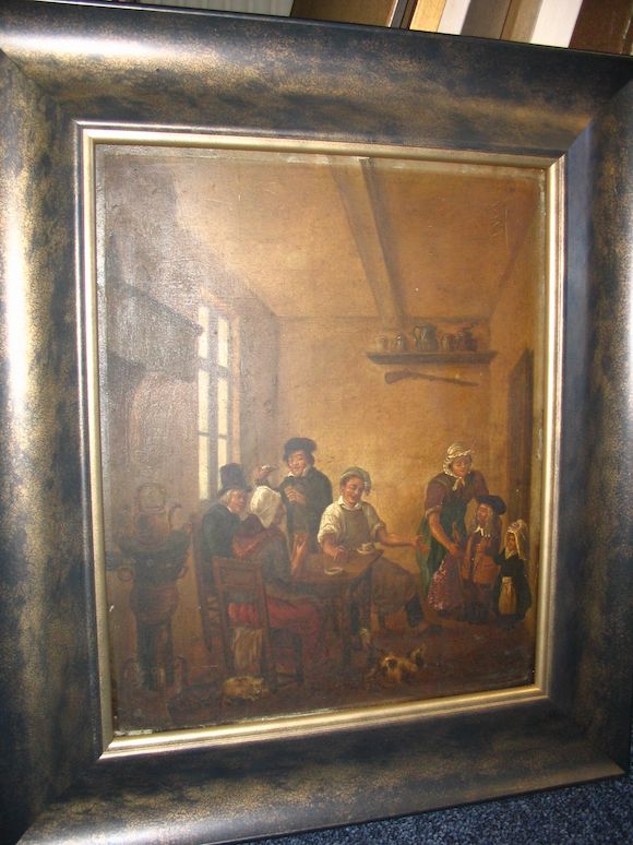 Bonhams : Circle of Alexander Carse A Scottish interior