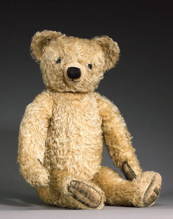 Bonhams : Large Merrythought Teddy bear, English circa 1940