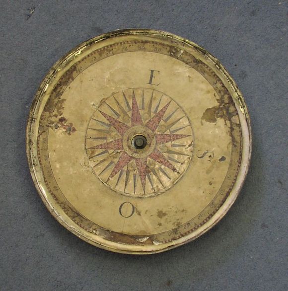 Bonhams : An 18th century ship's dry compass card