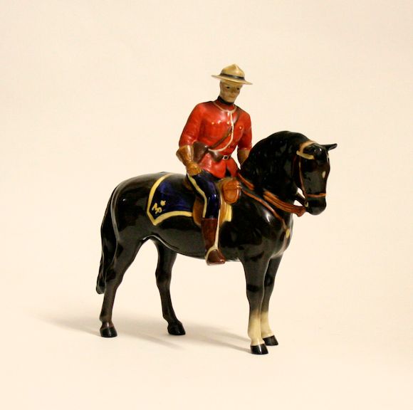 Bonhams : Beswick Animals A Beswick Canadian Mountie