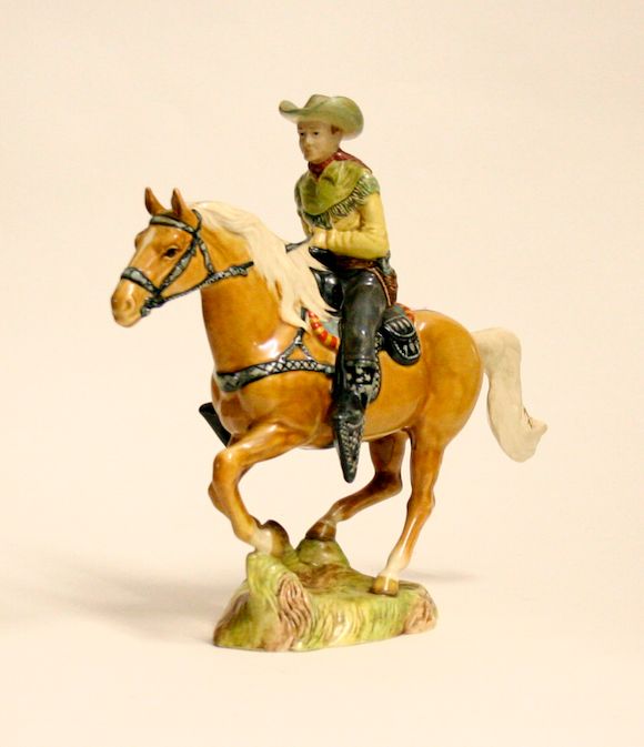 Bonhams : Beswick Animals A Beswick Canadian Mounted Cowboy