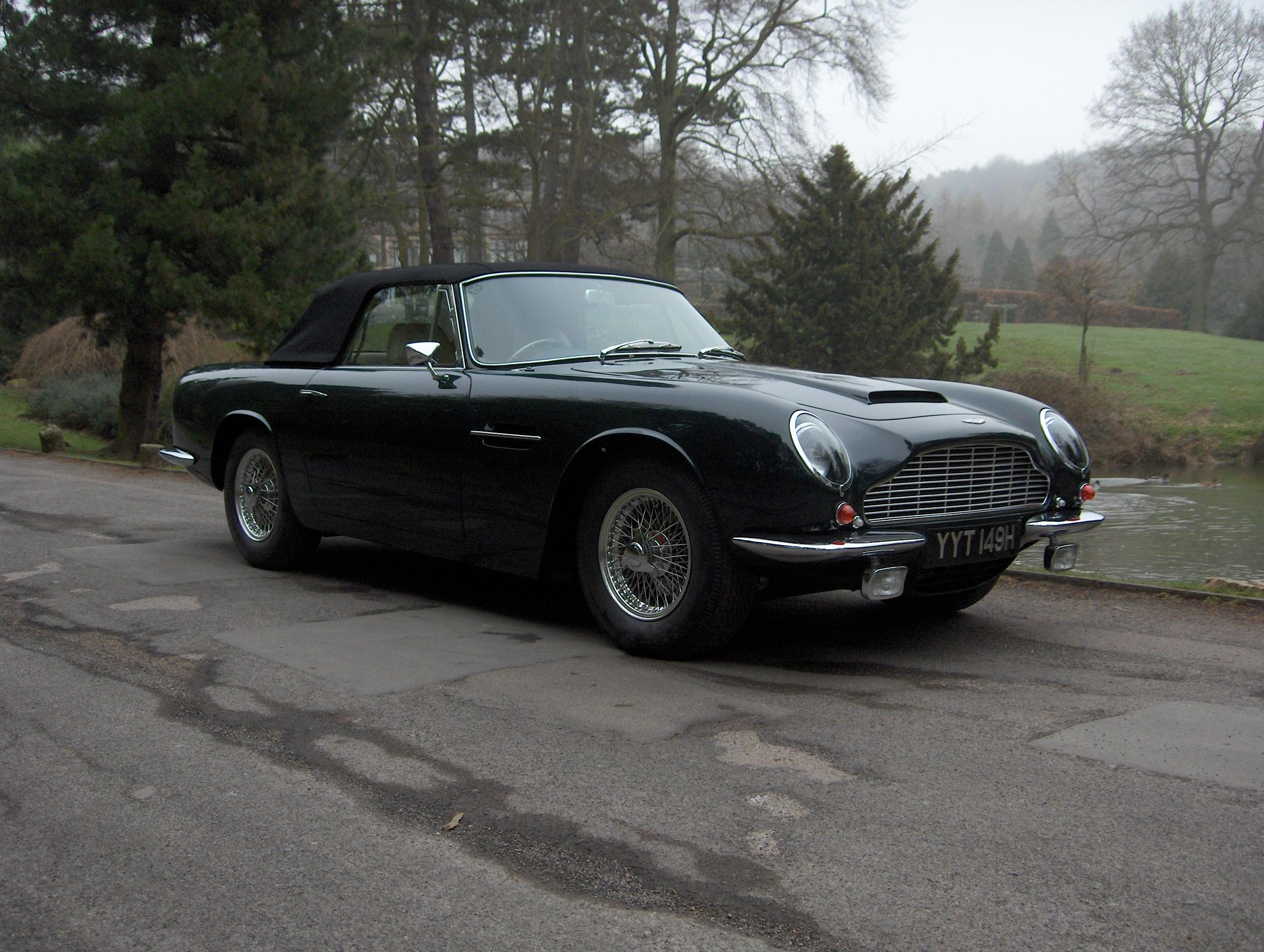 Bonhams Cars : 1970 Aston Martin DB6 Mk2 Volante Convertible Chassis no. DB6Mk2VC/3768/R Engine ...