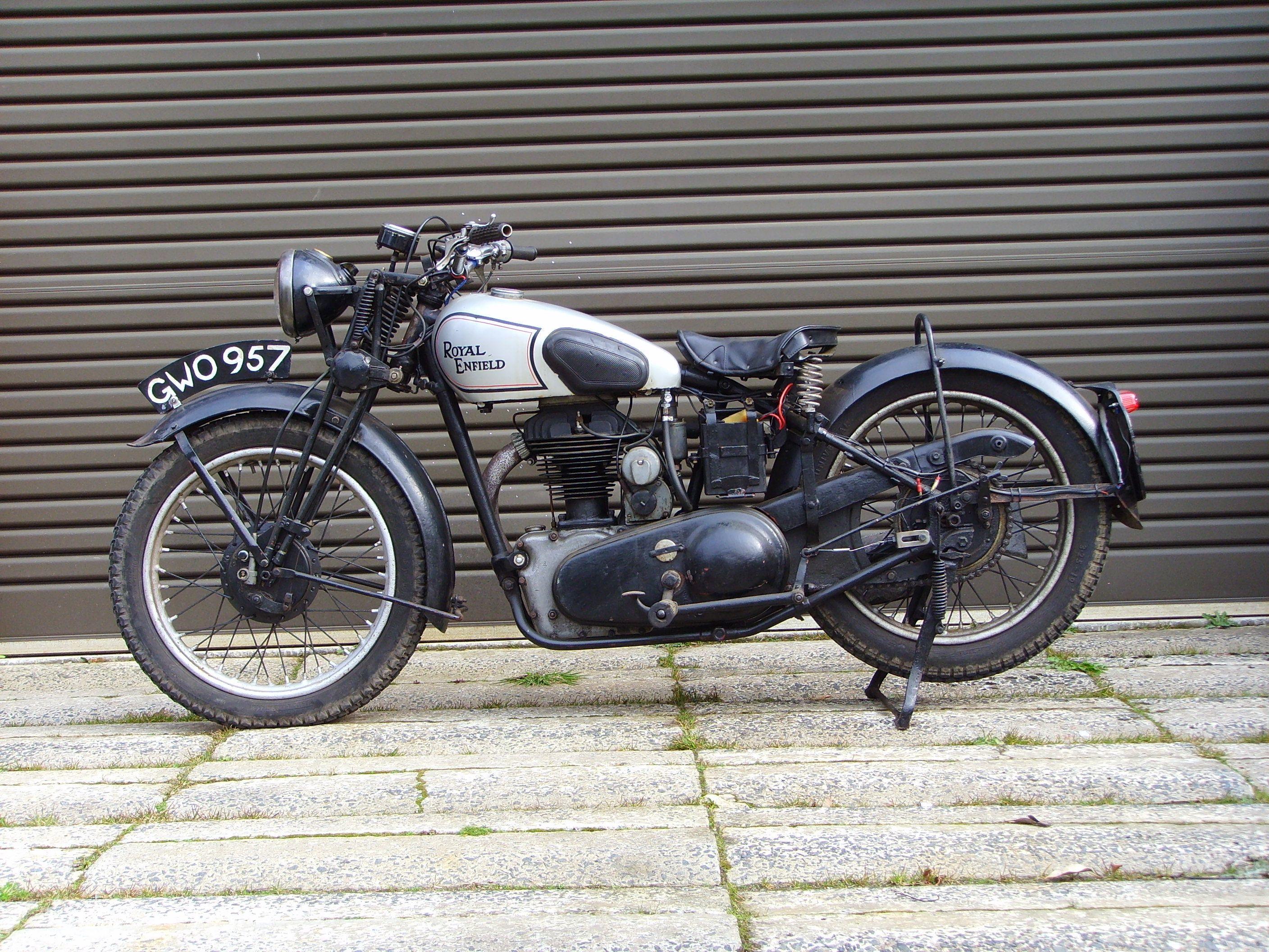 Bonhams Cars : 1937 Royal Enfield 346cc Model G Frame no. 4057 Engine ...