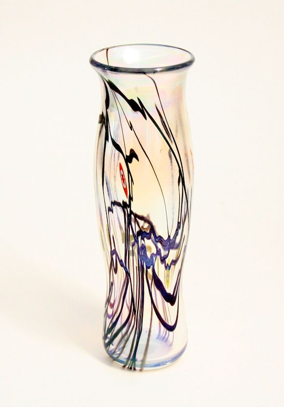 Bonhams : A Glasform vase by John Ditchfield