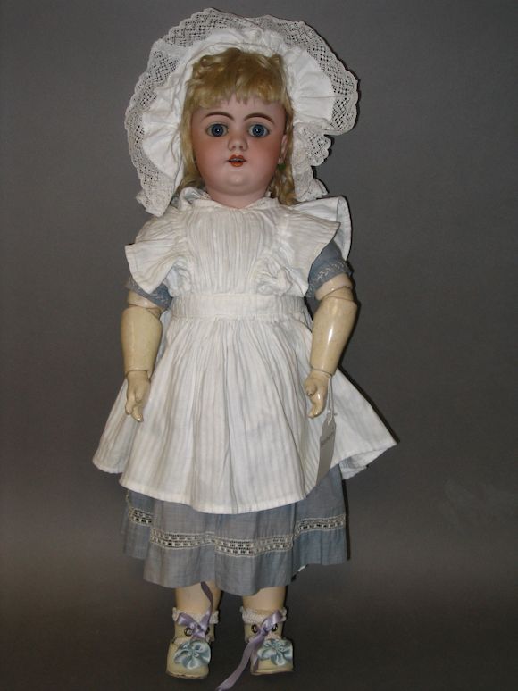 Bonhams : Max Handwerck 109 bisque head doll, circa 1910