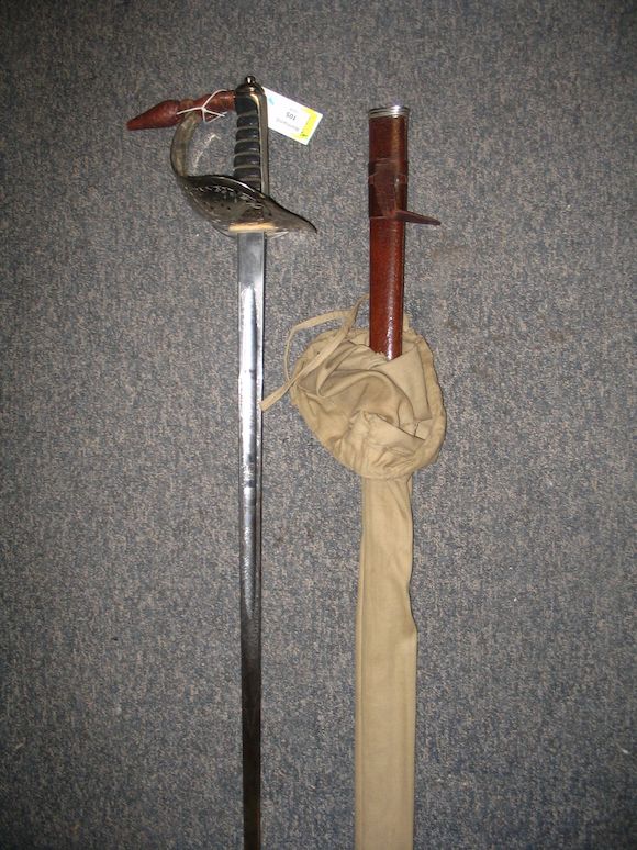 Bonhams : A Royal Marine Officer's 1897 Pattern Sword.