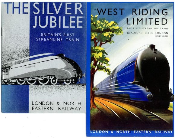 Bonhams : LNER booklets The Silver Jubilee and West Riding Limited 2