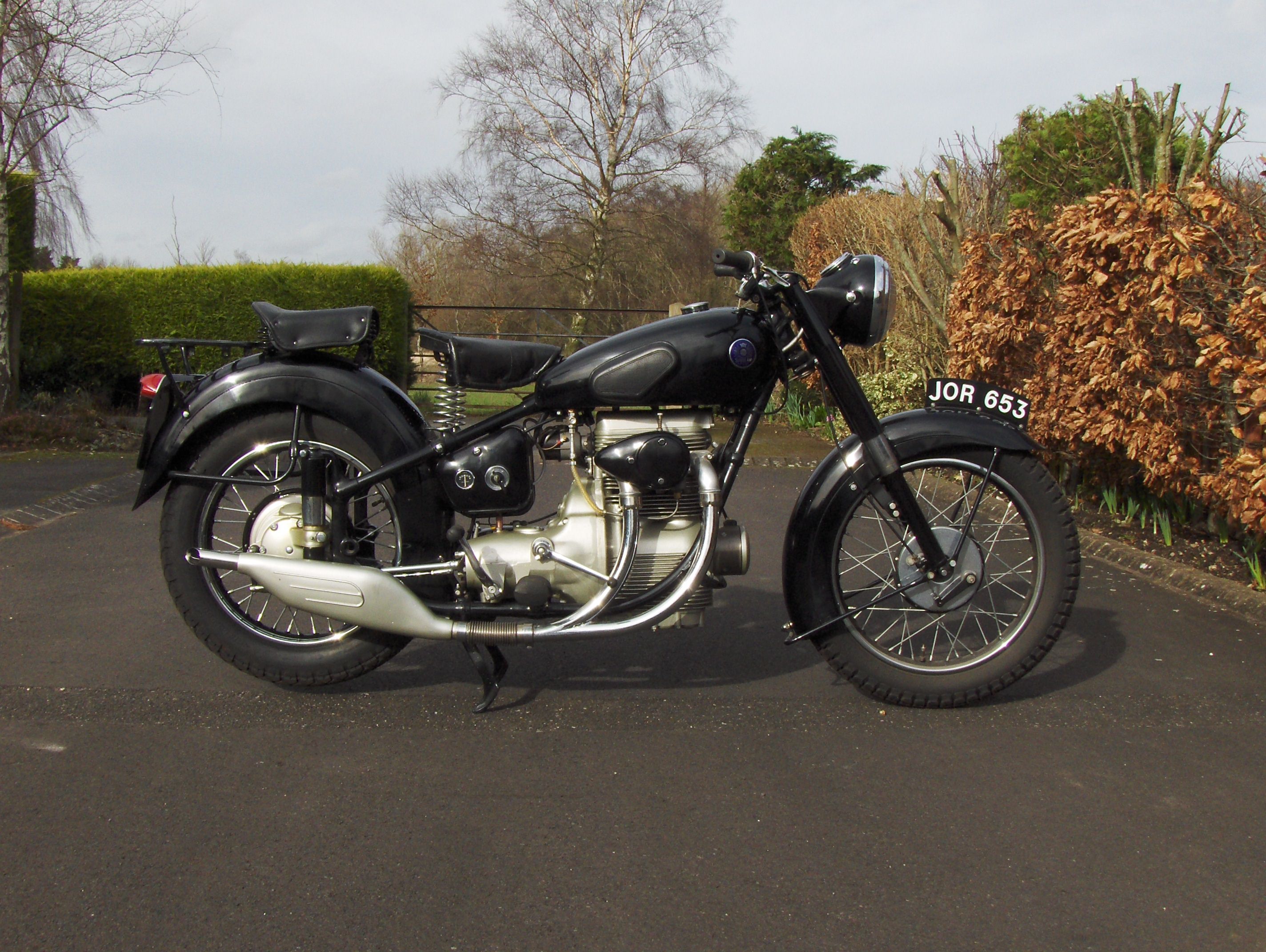 Bonhams Cars : 1951 Sunbeam 489cc S8 Frame no. S8 3563 Engine no. S8 5429