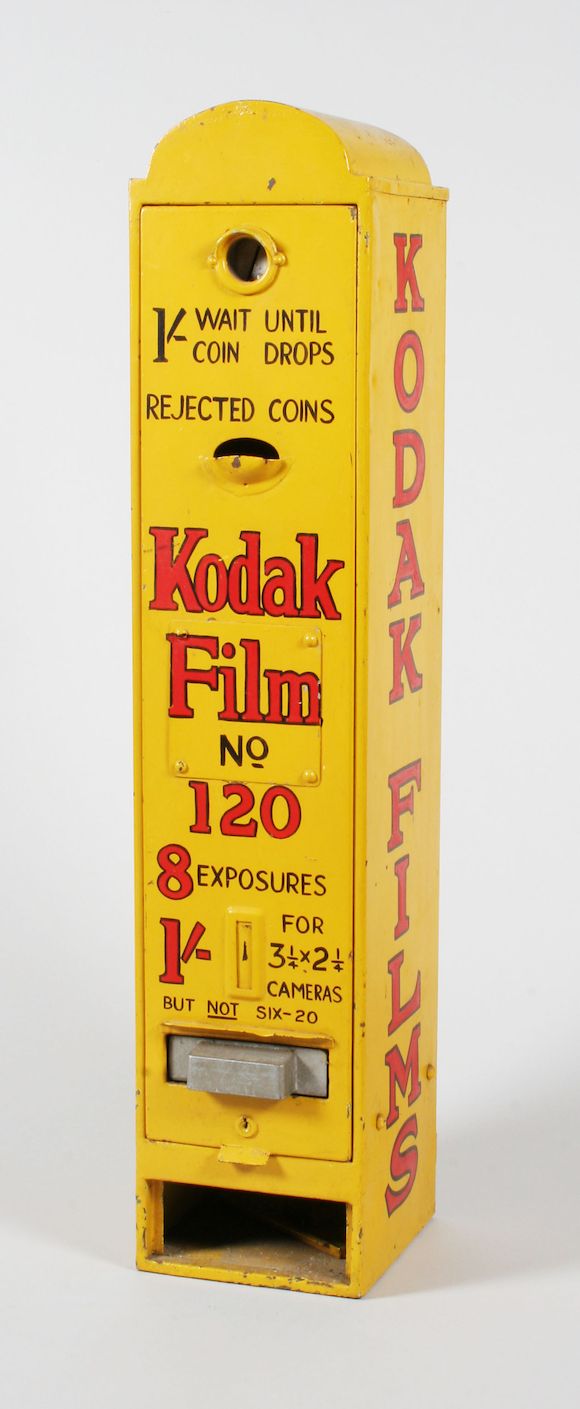 Bonhams : Kodak film vending machine