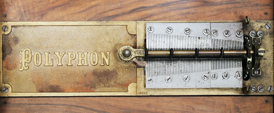 Bonhams : A Polyphon Style 45 disc musical box