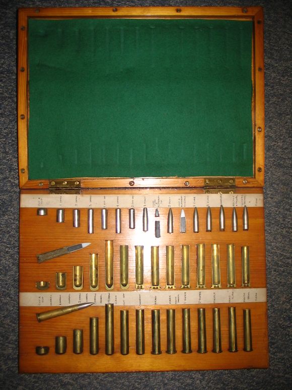 Bonhams : The Different Stages Of Bullet Production By Rudge-Whitworth Ltd.