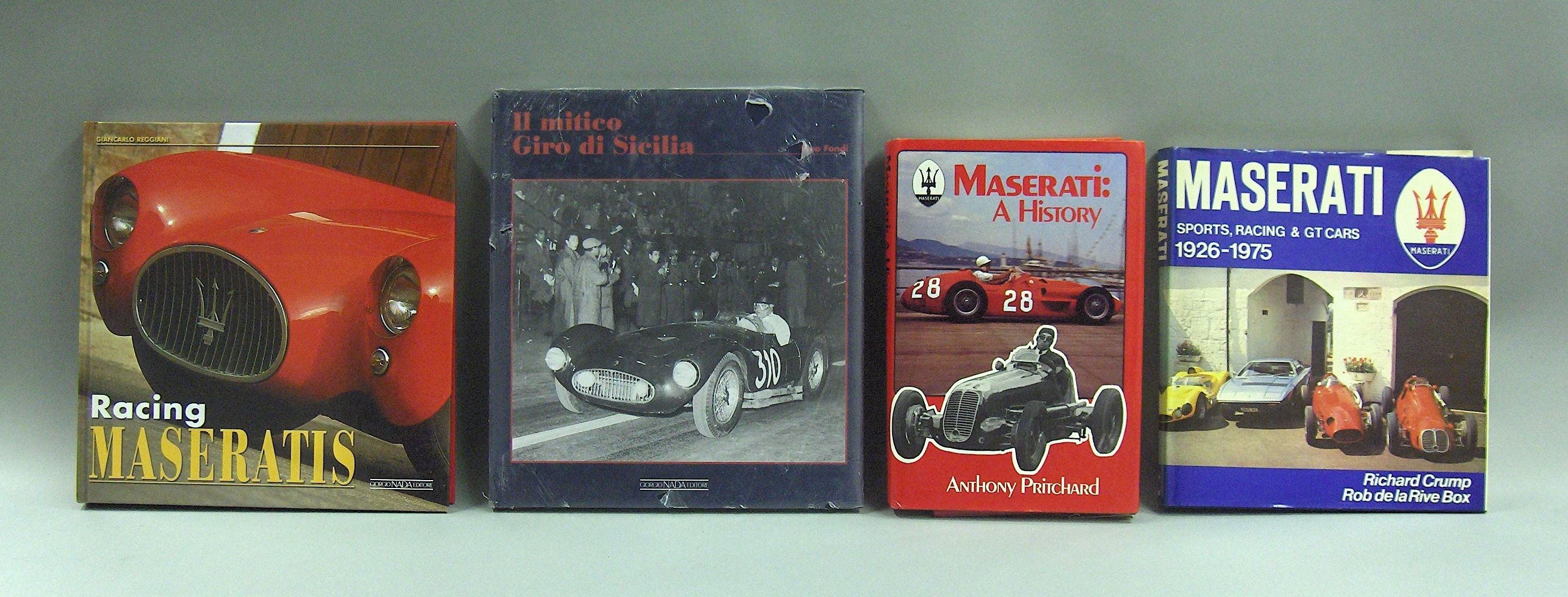 Bonhams Cars : Four Maserati subject books,