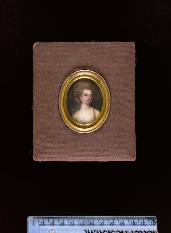 Bonhams : Henry Bone, R.A. (British, 1755-1834) A pair of portraits of ...