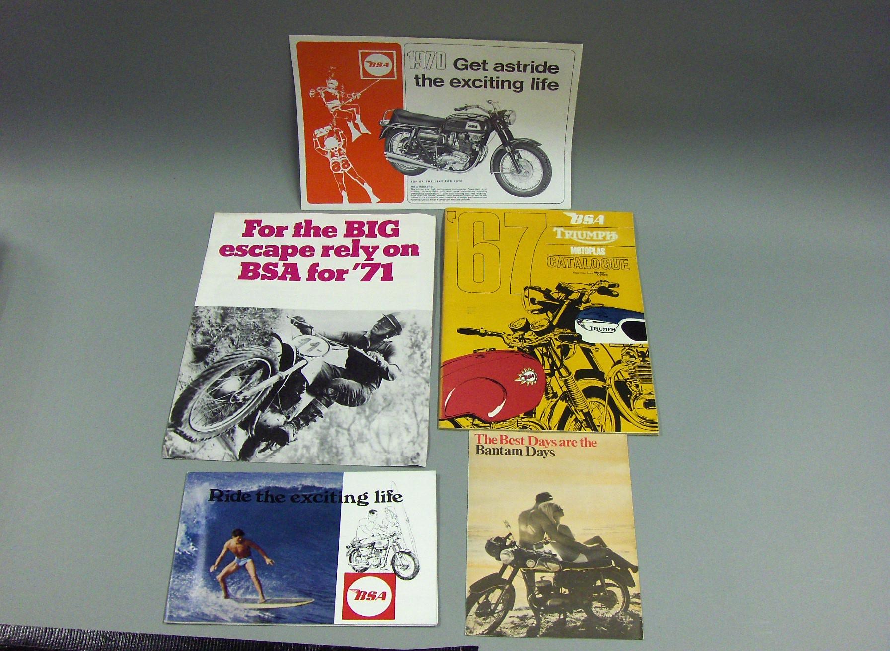 Bonhams Cars Bsa Literature 1970s