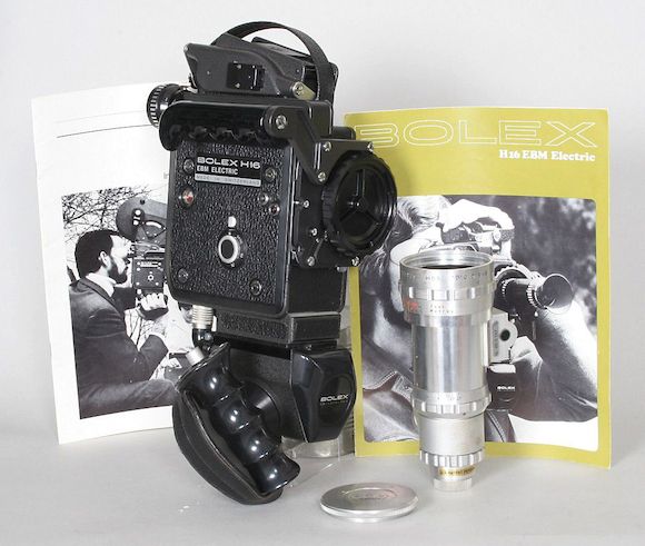 Bonhams : Bolex H16 EBM Electric cine camera