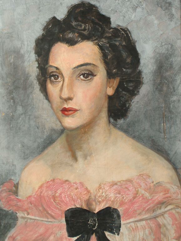 Bonhams : James Cleaver (British, 1911-2003) Portrait of Desiree ...