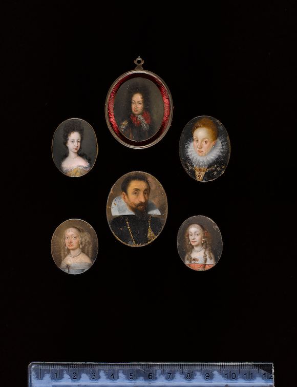 Bonhams : Northern European School, Six portraits, four Ladies and two ...