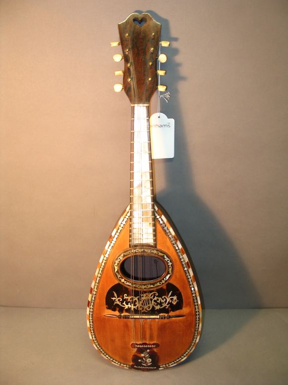 Bonhams : A Italian Mandolin circa 1880